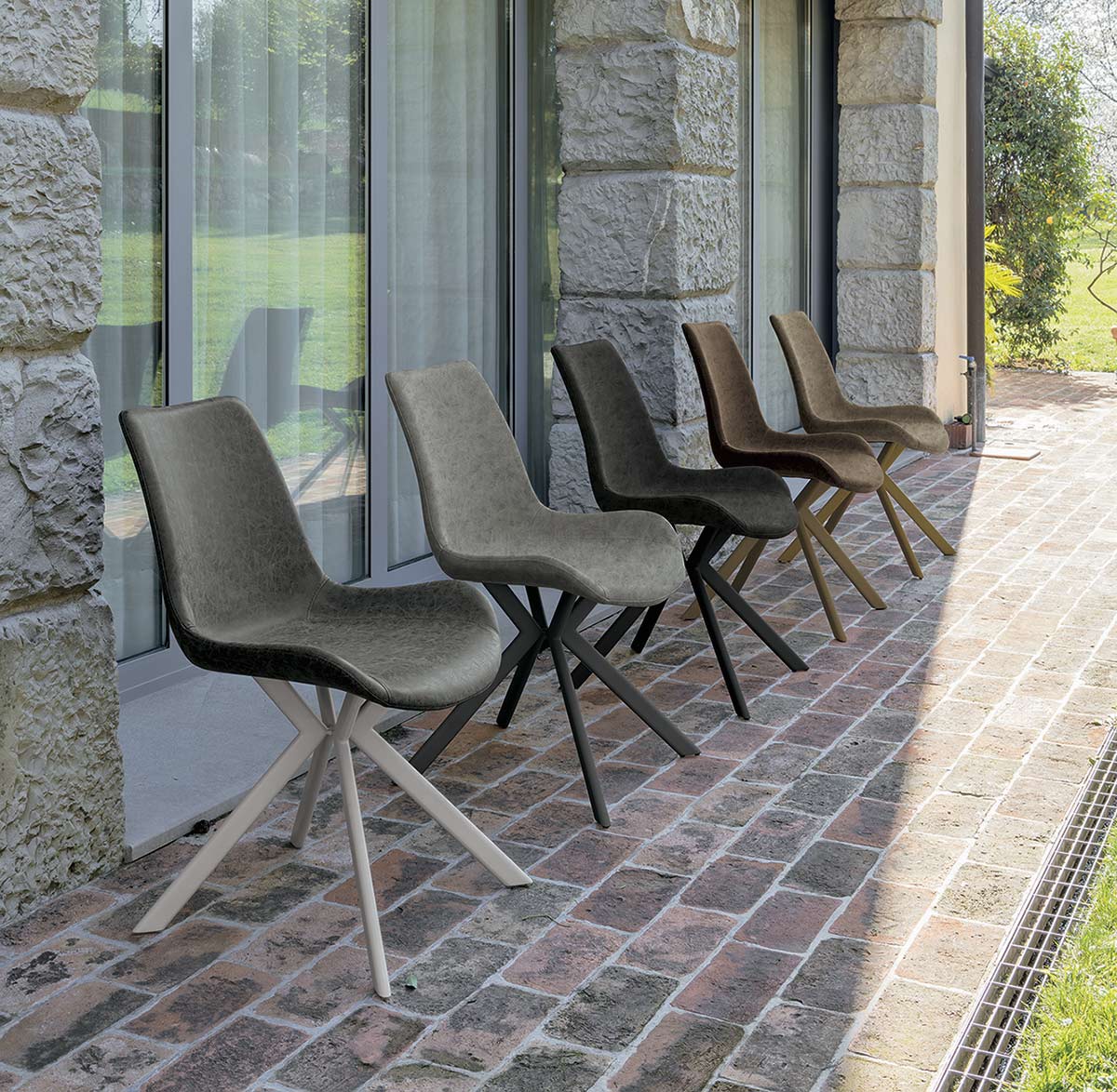 Sedia Malaga New SE1B0 TARGET POINT | DESIGNPERTE.IT