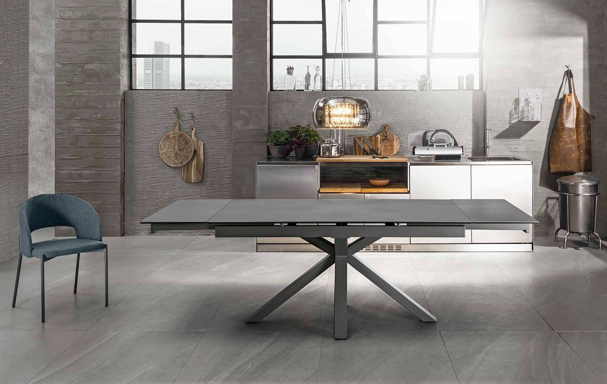Tavolo allungabile Ceramica 1 OM/313/GR STONES | DESIGNPERTE.IT