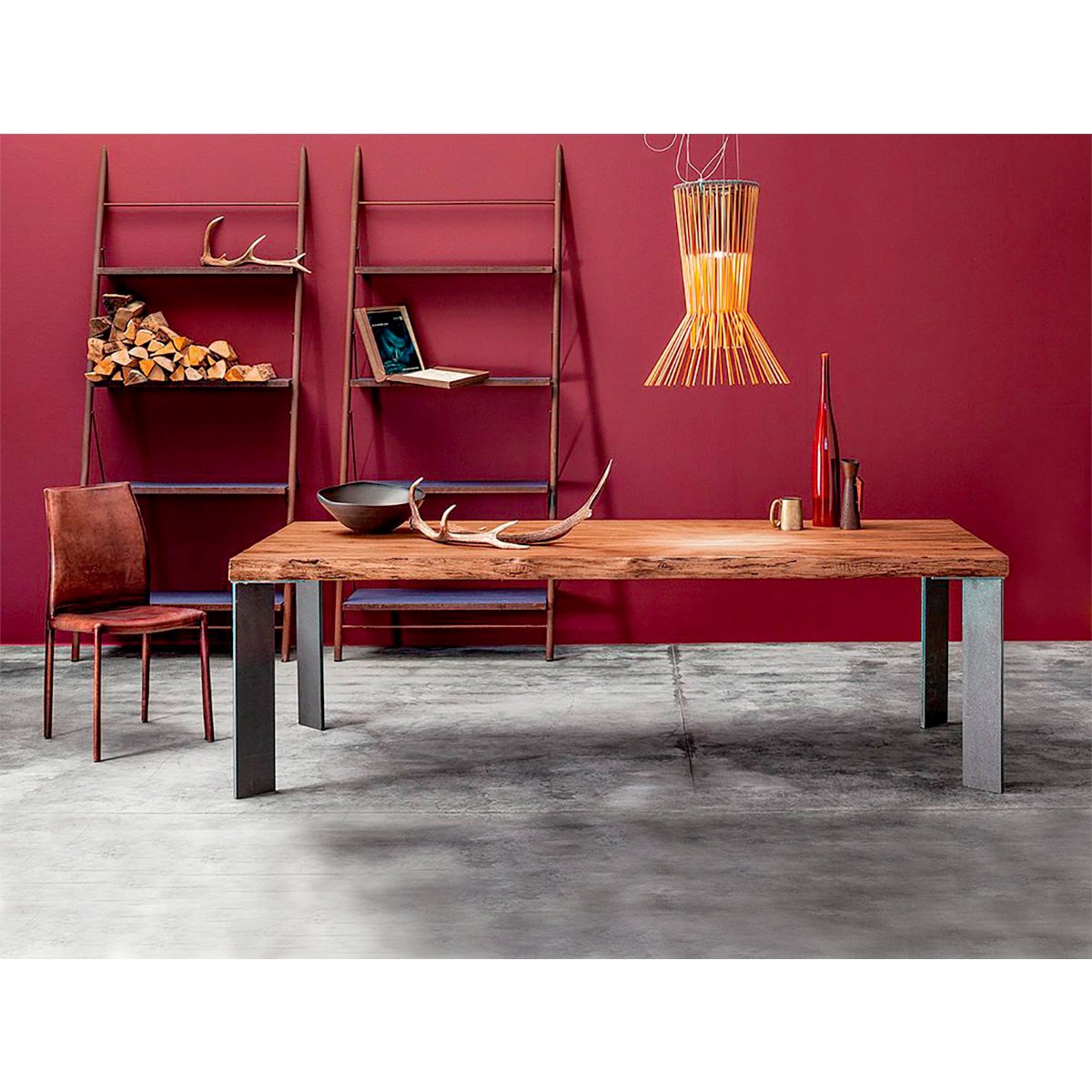 Tavolo Master base in ferro DEVINA NAIS | DESIGNPERTE.IT