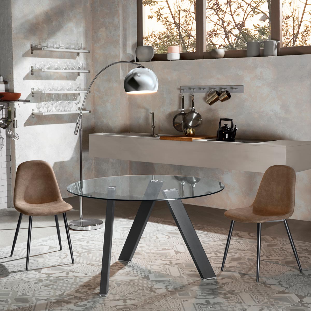 Tavolo Rondò OM/221/GR STONES | DESIGNPERTE.IT