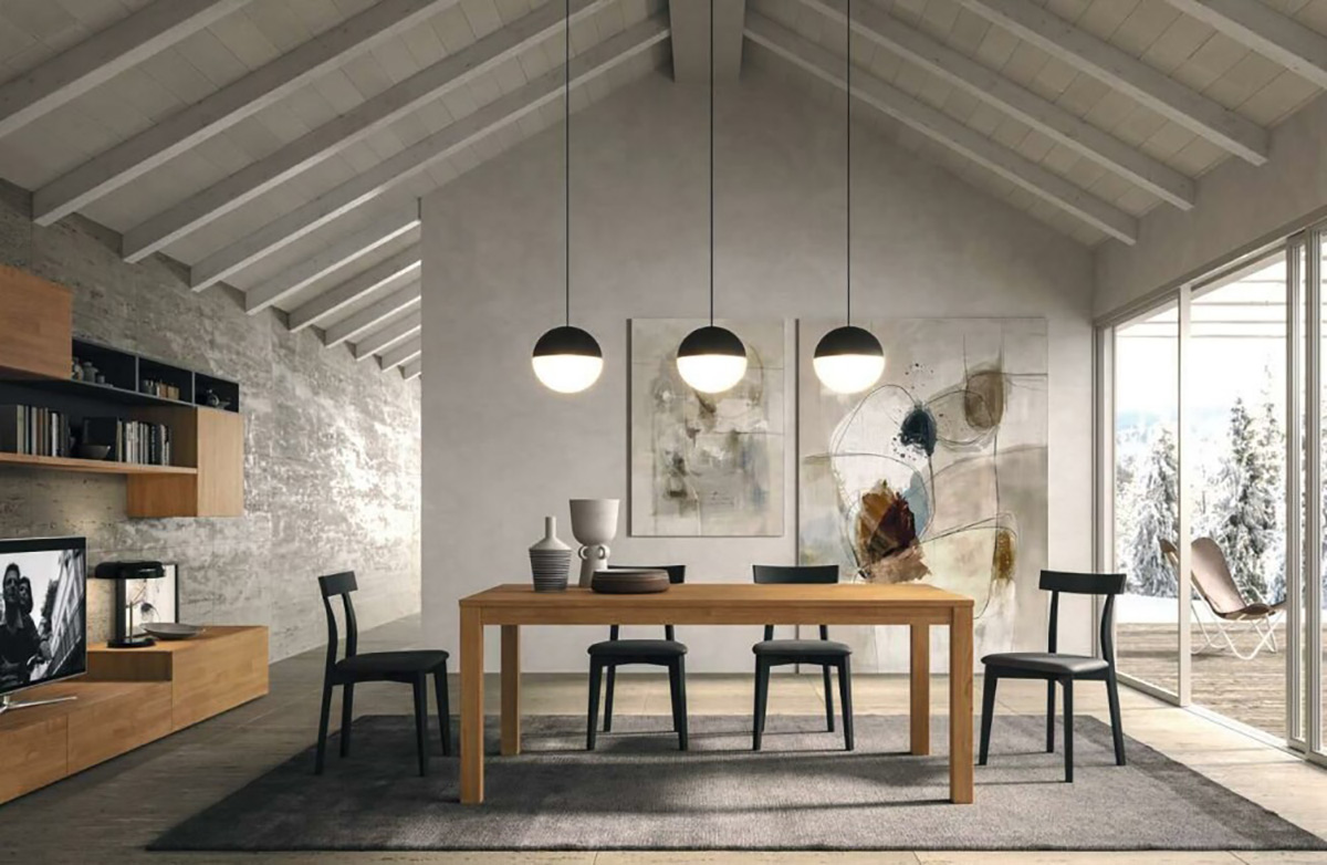 Tavolo Seven estensibile Rovere FGF MOBILI | DESIGNPERTE.IT