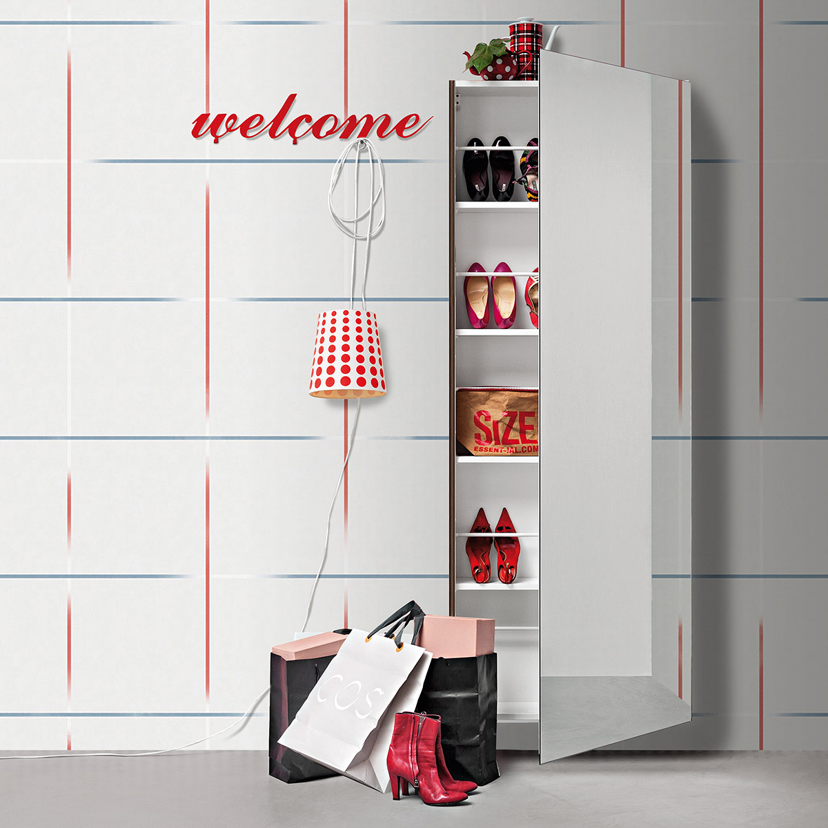 Scarpiera Welcome BIREX | DESIGNPERTE.IT